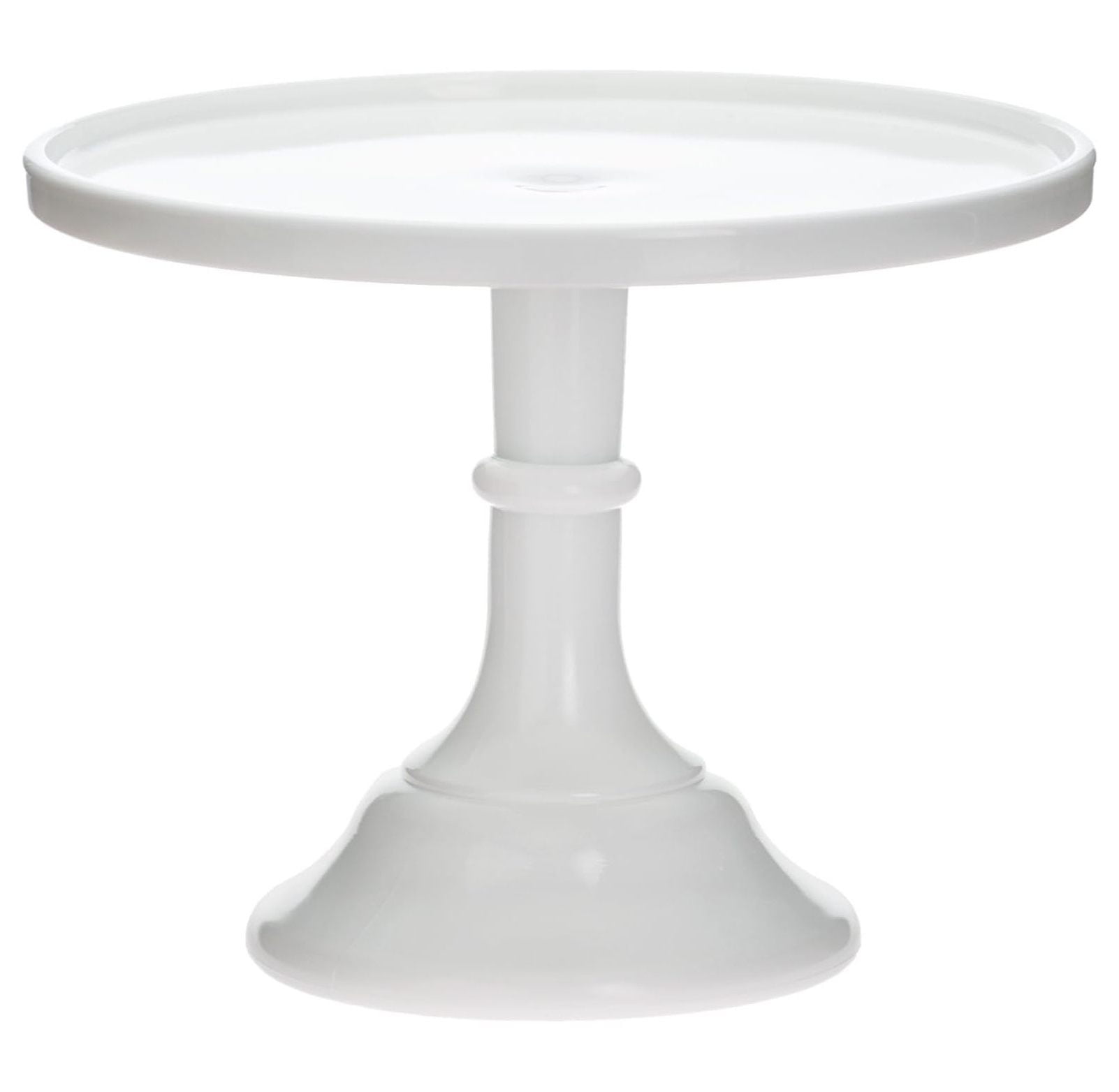 12" Milk Glass Cake Stand - Handmade in Ohio USA - Heavy Duty Dessert ...
