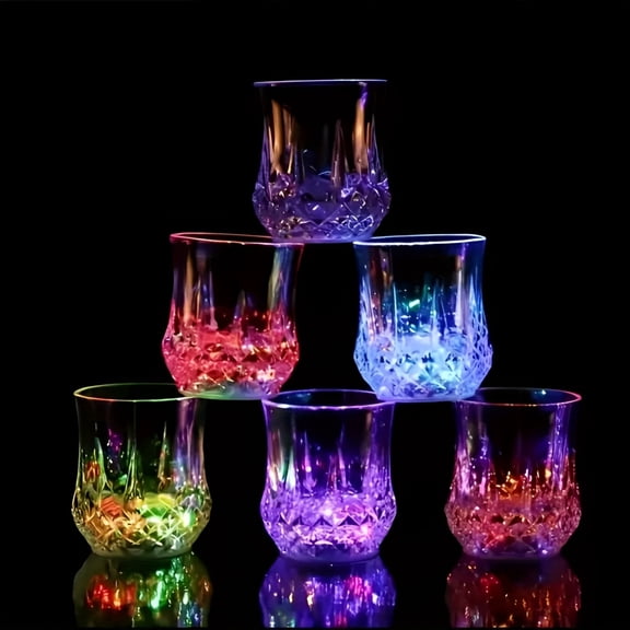 Colorful Light-Up and Durable Drinking Cups for Home and Parties
