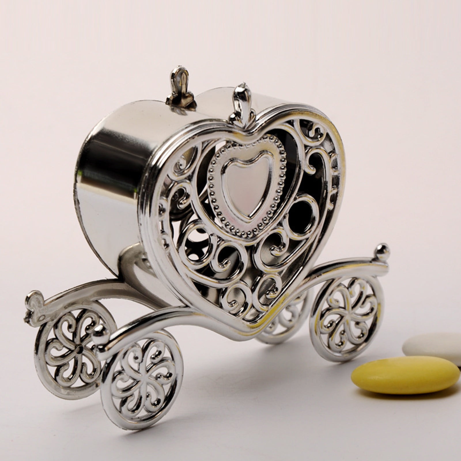 12 Mini Wedding Candy Box Pumpkin Car Heart Shaped Creative Wagon Candy ...