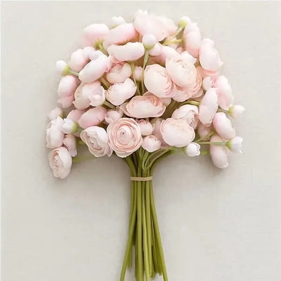 12 Miniature Champagne Artificial Daffodils - DIY Cream Bouquets ...