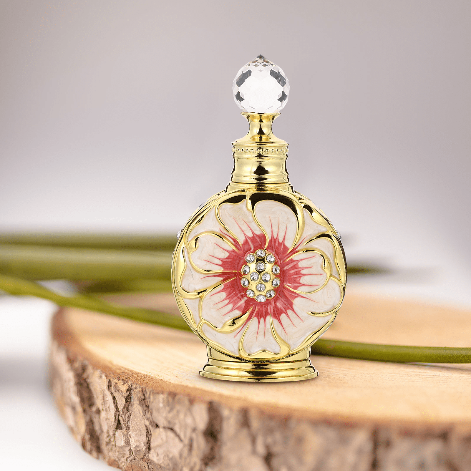 12 Ml Perfume Bottle Essential Oil Storage Container Travel Glass Empty ...