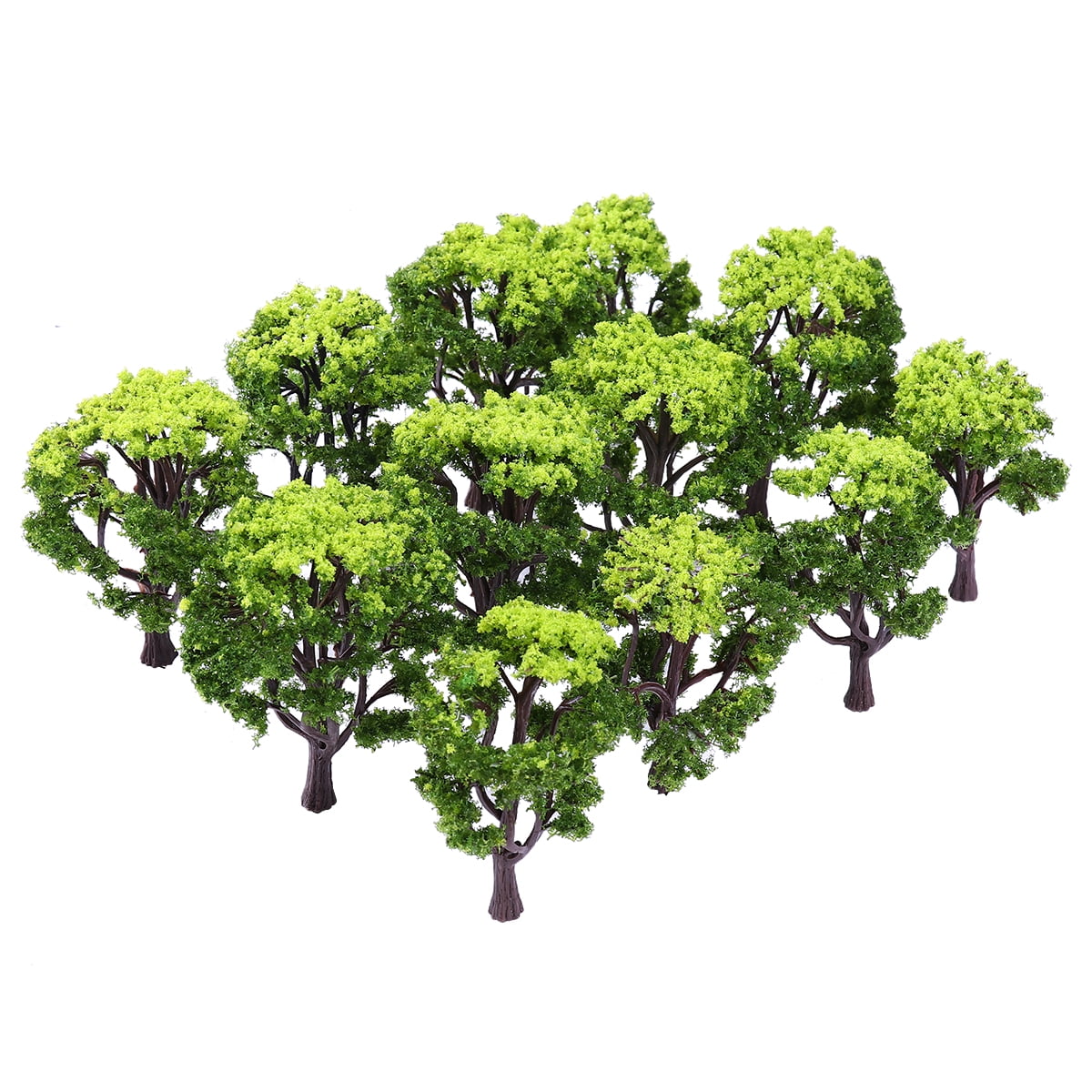 12 Model Trees, 1: 50 Model Tree Train Trees Railroad Scenery ...