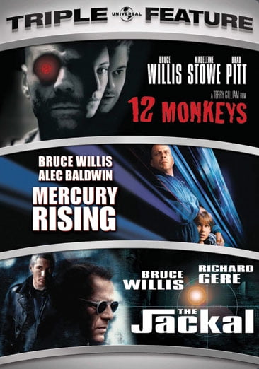 Pre-Owned 12 Monkeys / Mercury Rising Jackal Set (Dvd) (Good) - Walmart.com