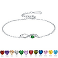 12-Month Birthstone Bracelet – Valentine's Day, Birthday & Mother’s Day ...