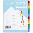 12 Month Dividers for Binders, Jan to Dec Monthly Tabs, Includes ...