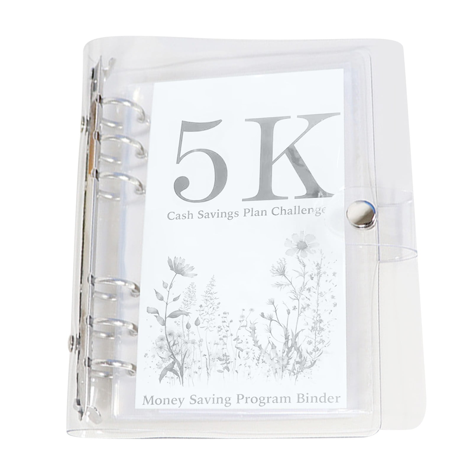 12-Month Envelopes Money Saving Challenge Binder, 2.5k/5k/10k Dollars ...