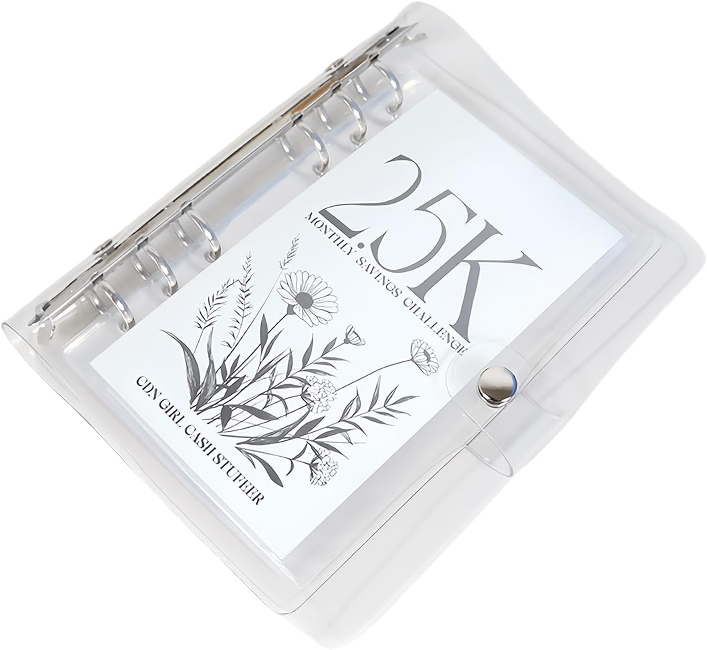 12 Month Money Saving Envelopes Binder, 2.5k, 5k, 10k Dollars Savings ...