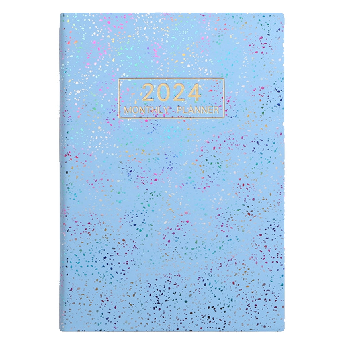 12-Month Planner, 14.5x20.6cm, Monthly Grid for Organized Life. Year-at ...