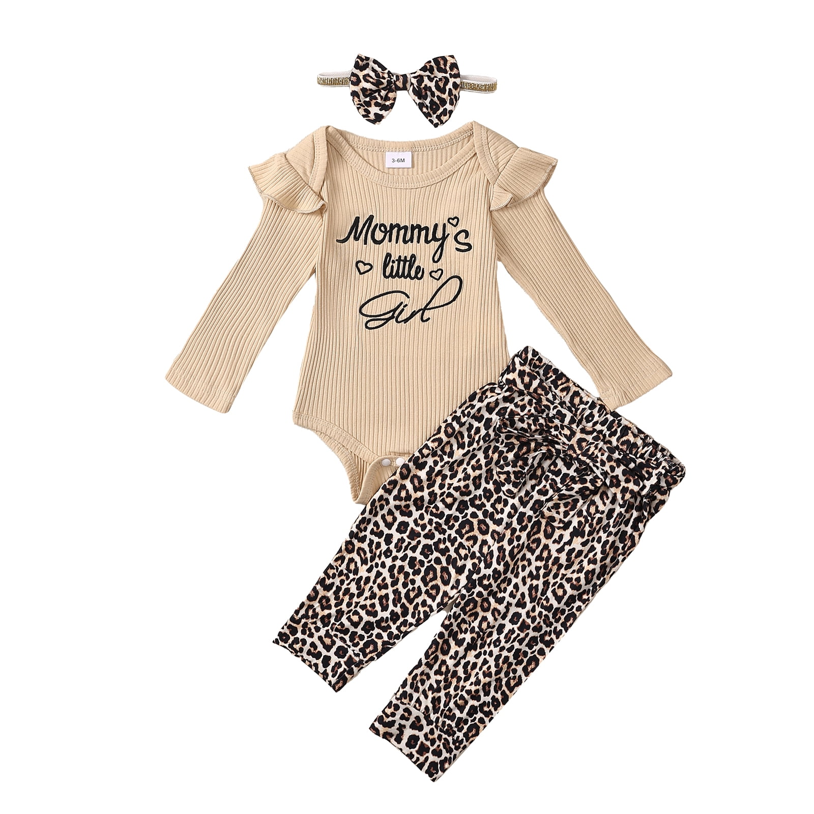 12 Months Baby Girls Clothes 18 Months Girls 3PCS Romper Outfits Set ...