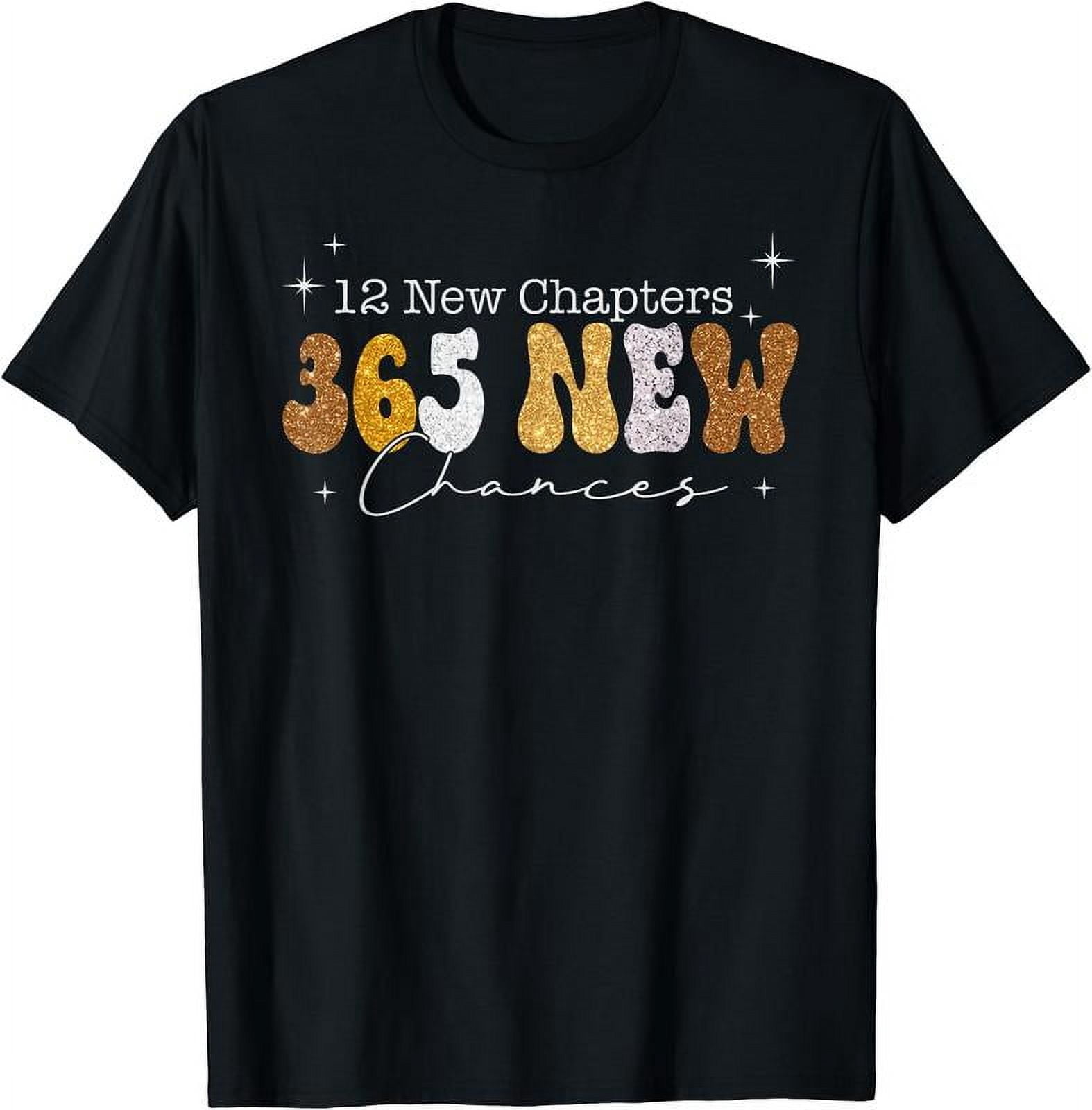 12 New Chapters 365 New Chances Happy 2025 Family Matching Unisex ...