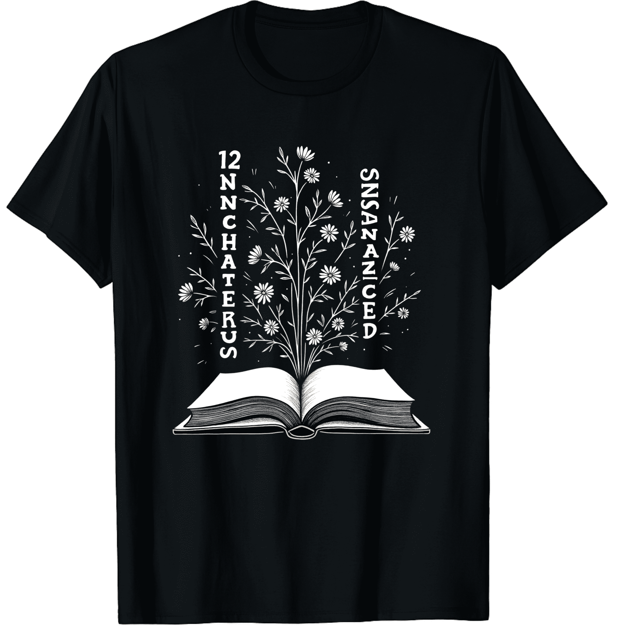 12 New Chapters 365 New Chances New Year Resolution Graphic Tee T-Shirt ...