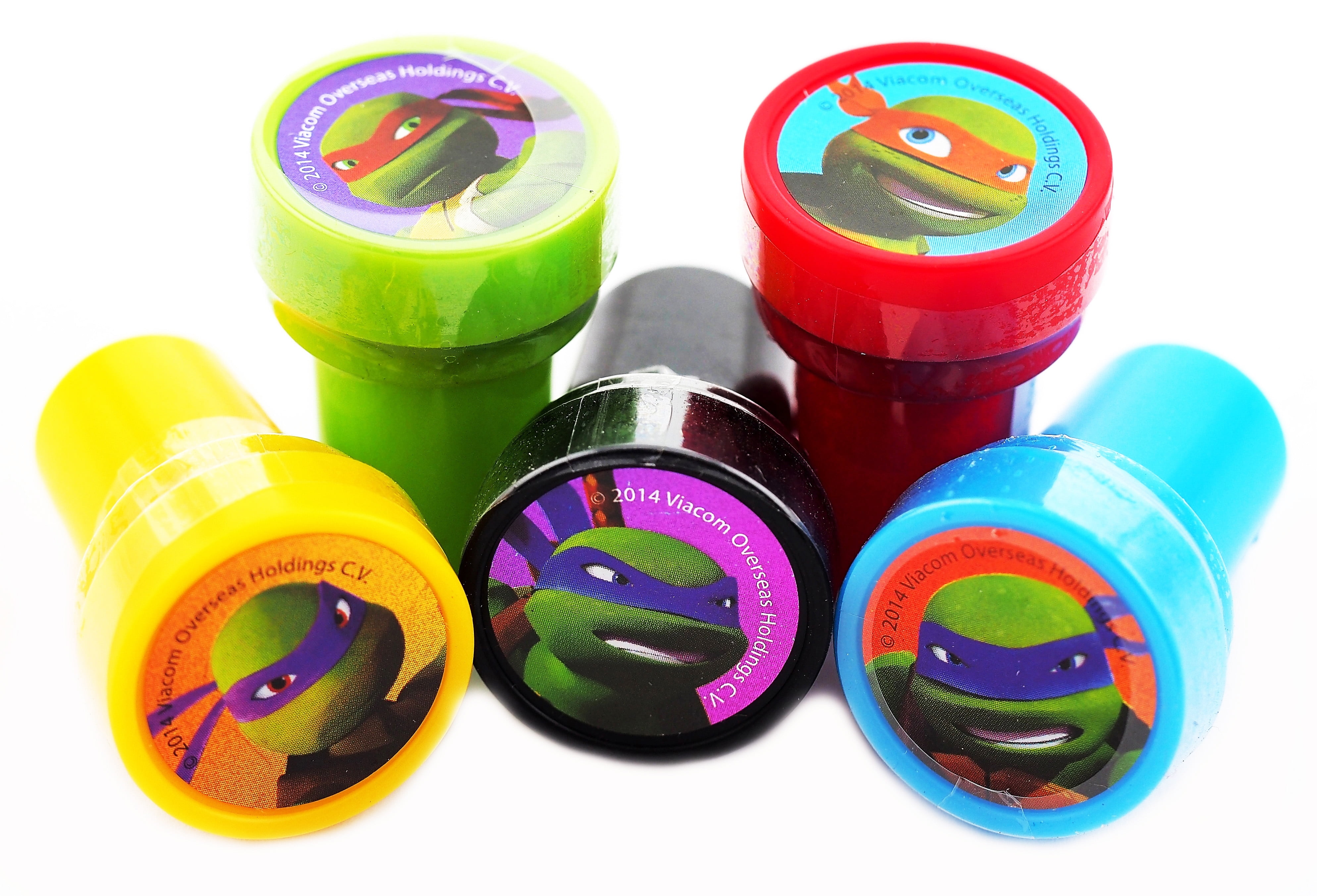 12 Ninja Turtles Authentic Licensed Self Inking Stampers - Walmart.com