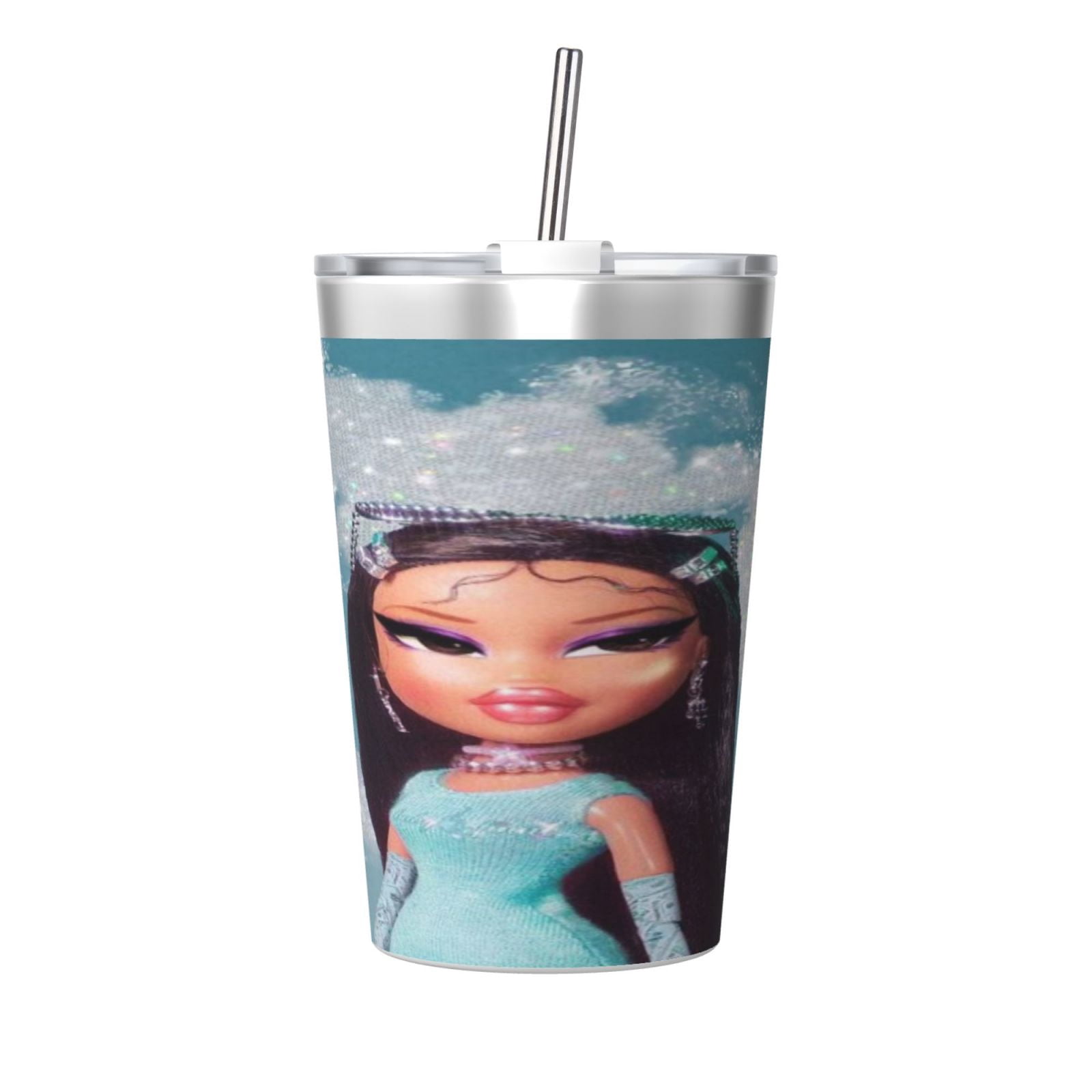 12 OZ Brat-z Insulated Stainless Steel Tumbler Coffee Mug Water Bottle ...