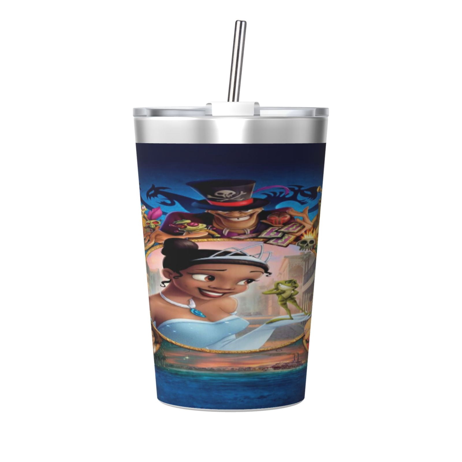 12 OZ Princess Fro-g Insulated Stainless Steel Tumbler Coffee Mug Water ...