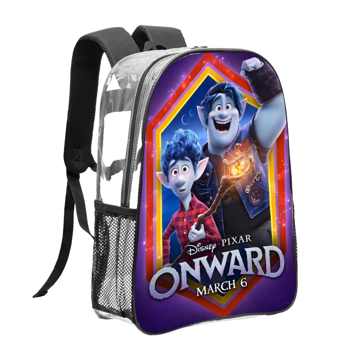 12 Onward-theme Clear Backpack Heavy Duty Transparent Bag See Through ...