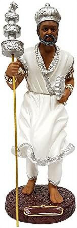 12" Orisha Obatala Statue Yoruba Santeria Seven Powers African God ...