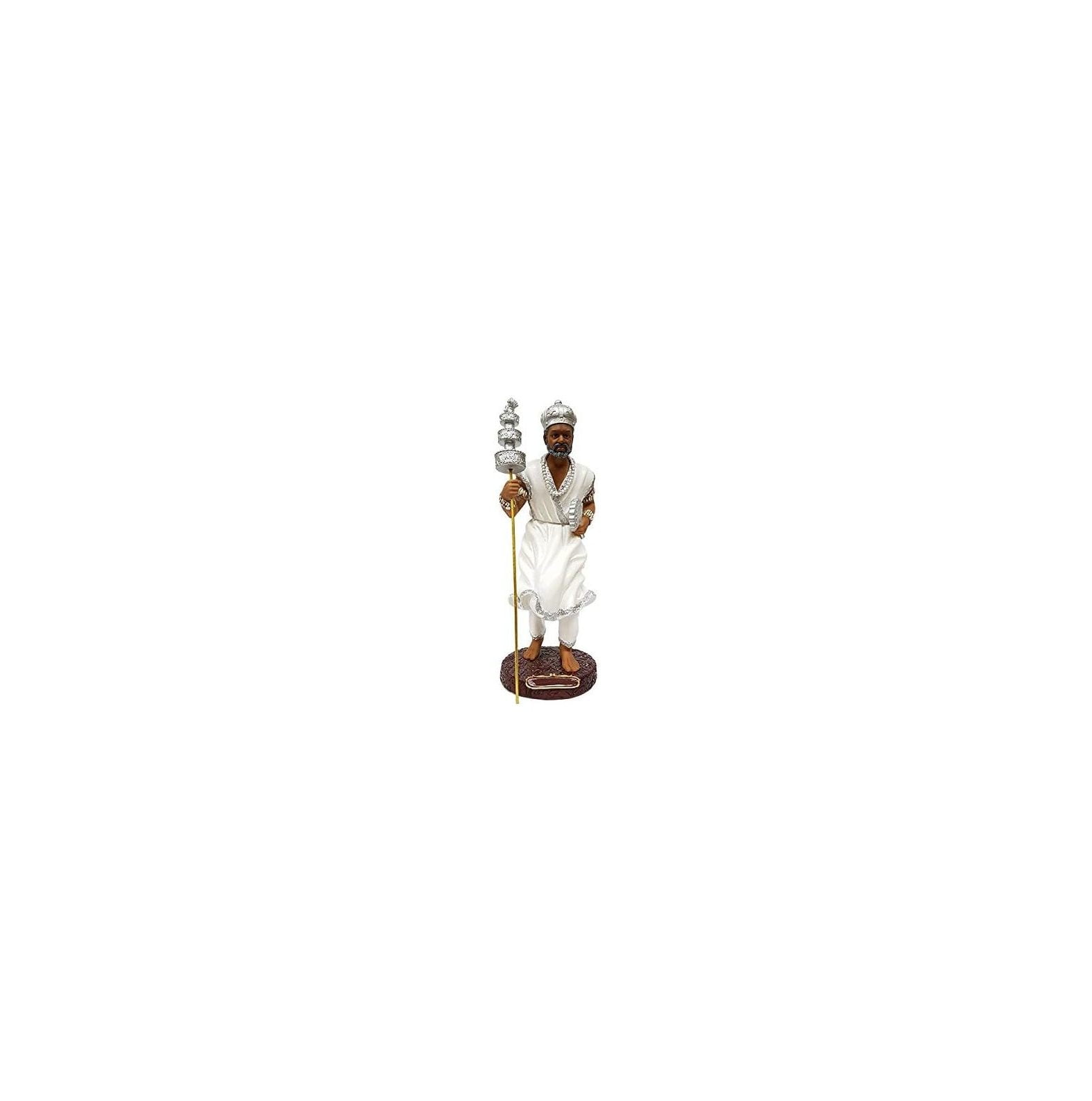 12" Orisha Obatala Statue Yoruba Santeria Seven Powers African God ...