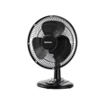 12" Oscillating 3 Speed Adjustable Table Fan with Push Button Controls ...