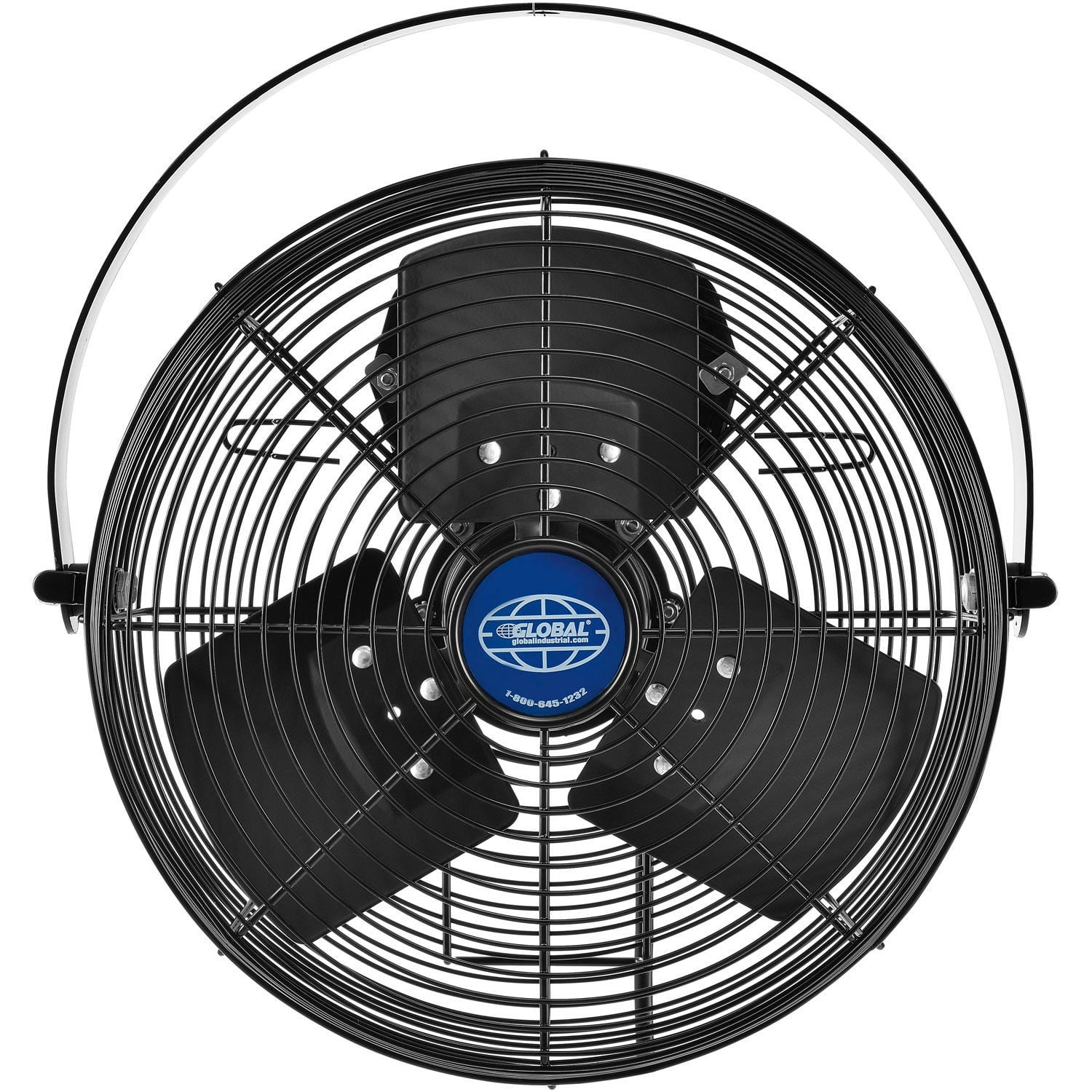 12" Outdoor Rated Workstation Fan with Yoke Mount, 1/15 HP, 120V ...