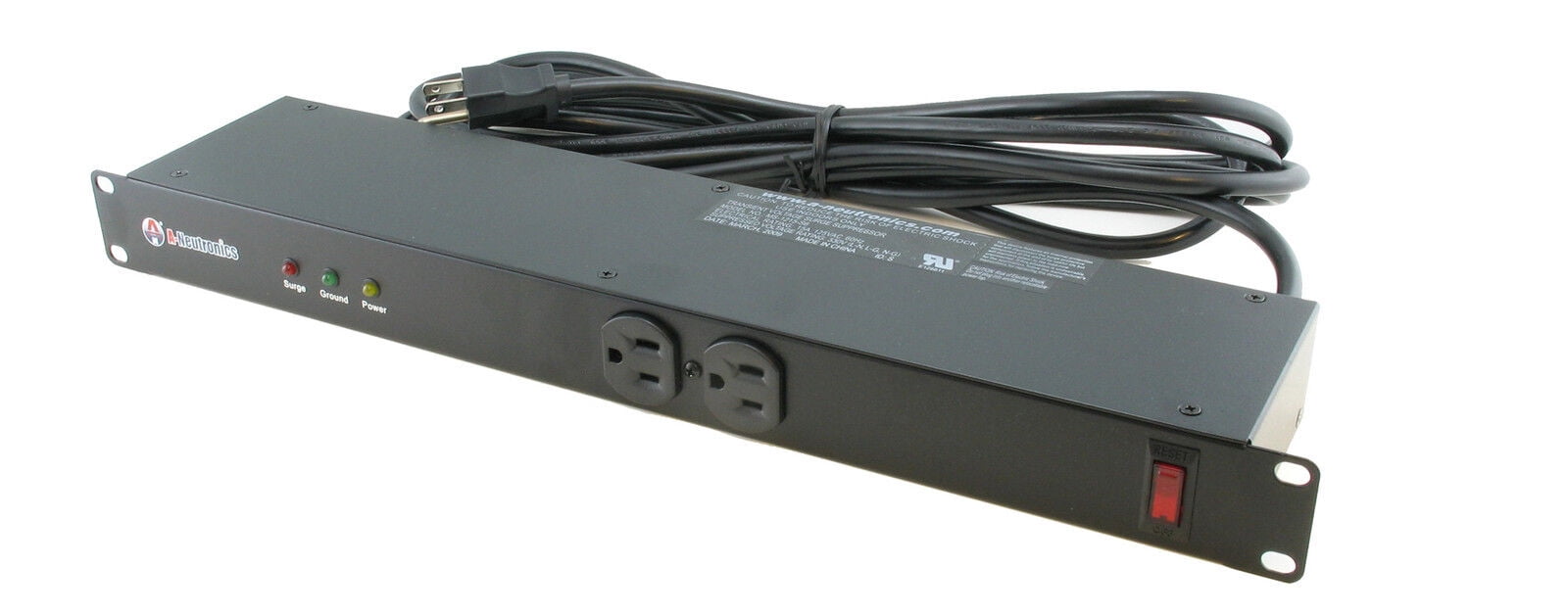 12 Outlet Rack Mount Surge Lightning Protector Power Strip PDU 1800 ...