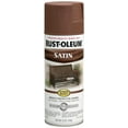 12 Oz Chestnut Brown Satin Enamel Finish Spray Paint [Set of 6 ...