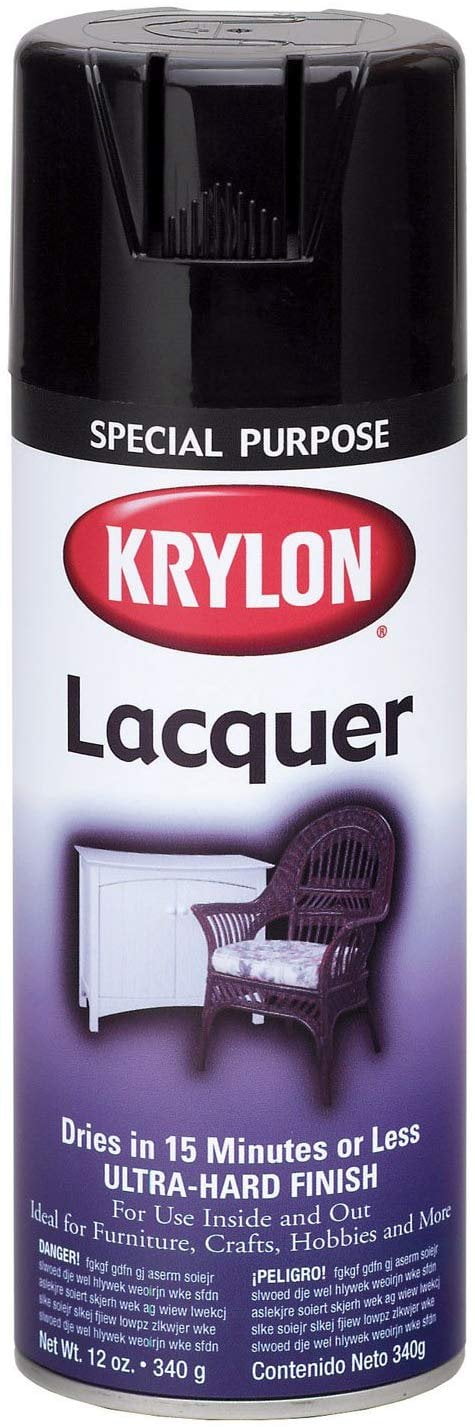 12 Oz Clear Lacquer Spray Paint Gloss [Set of 6] - Walmart.com