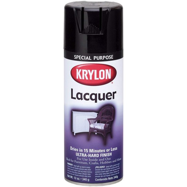 12 Oz Clear Lacquer Spray Paint Gloss [Set of 6] - Walmart.com
