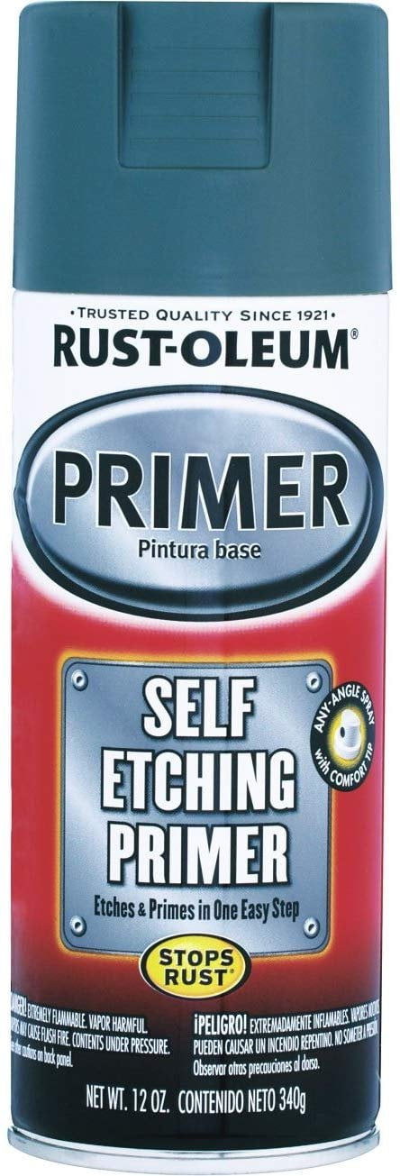 Rust-Oleum 12 Oz Dark Green Self Etching Primer Spray Paint [Set of 6 ...