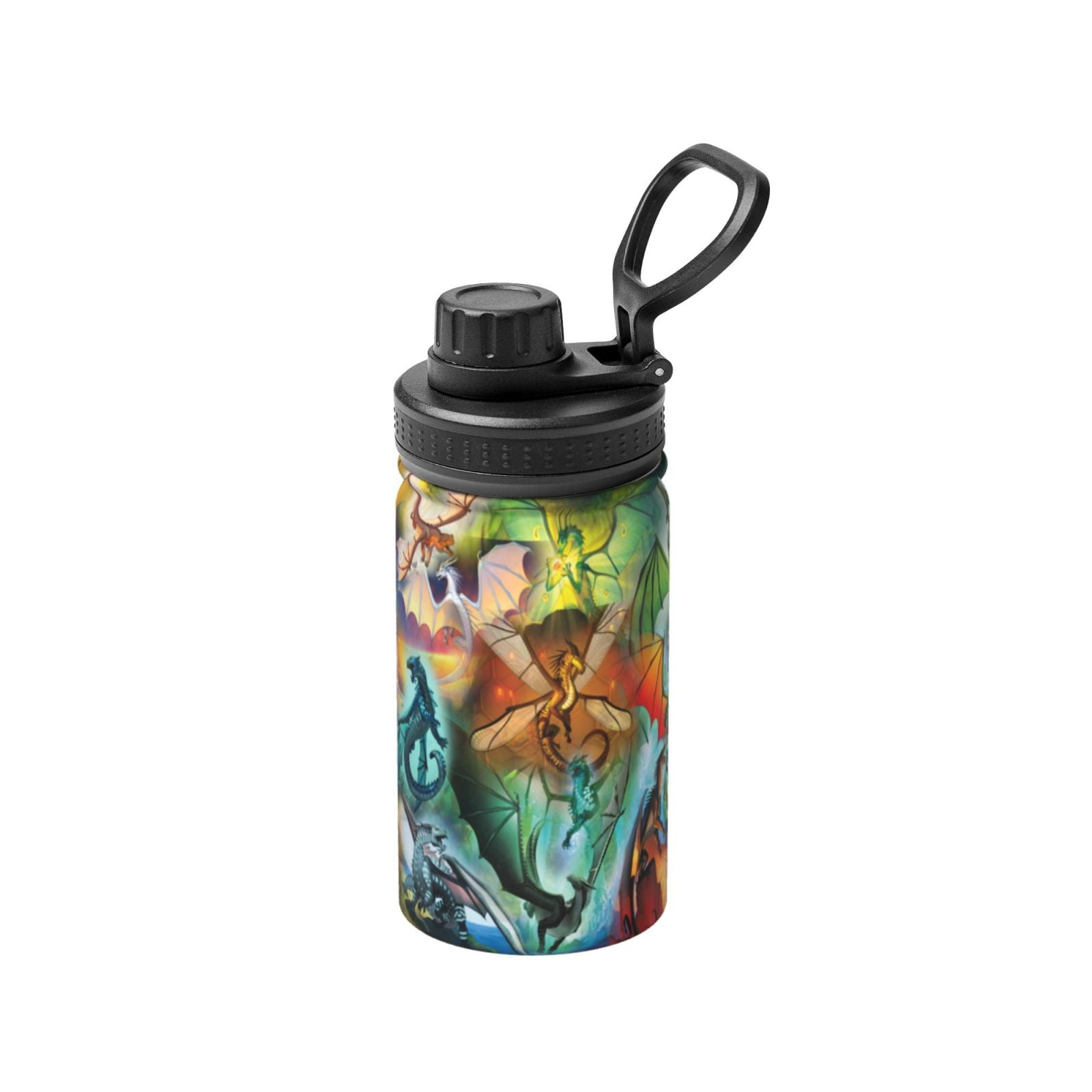12 Oz Sports Insulated Kettle Drinking Cup Wings Of Fire Water Bottle ...