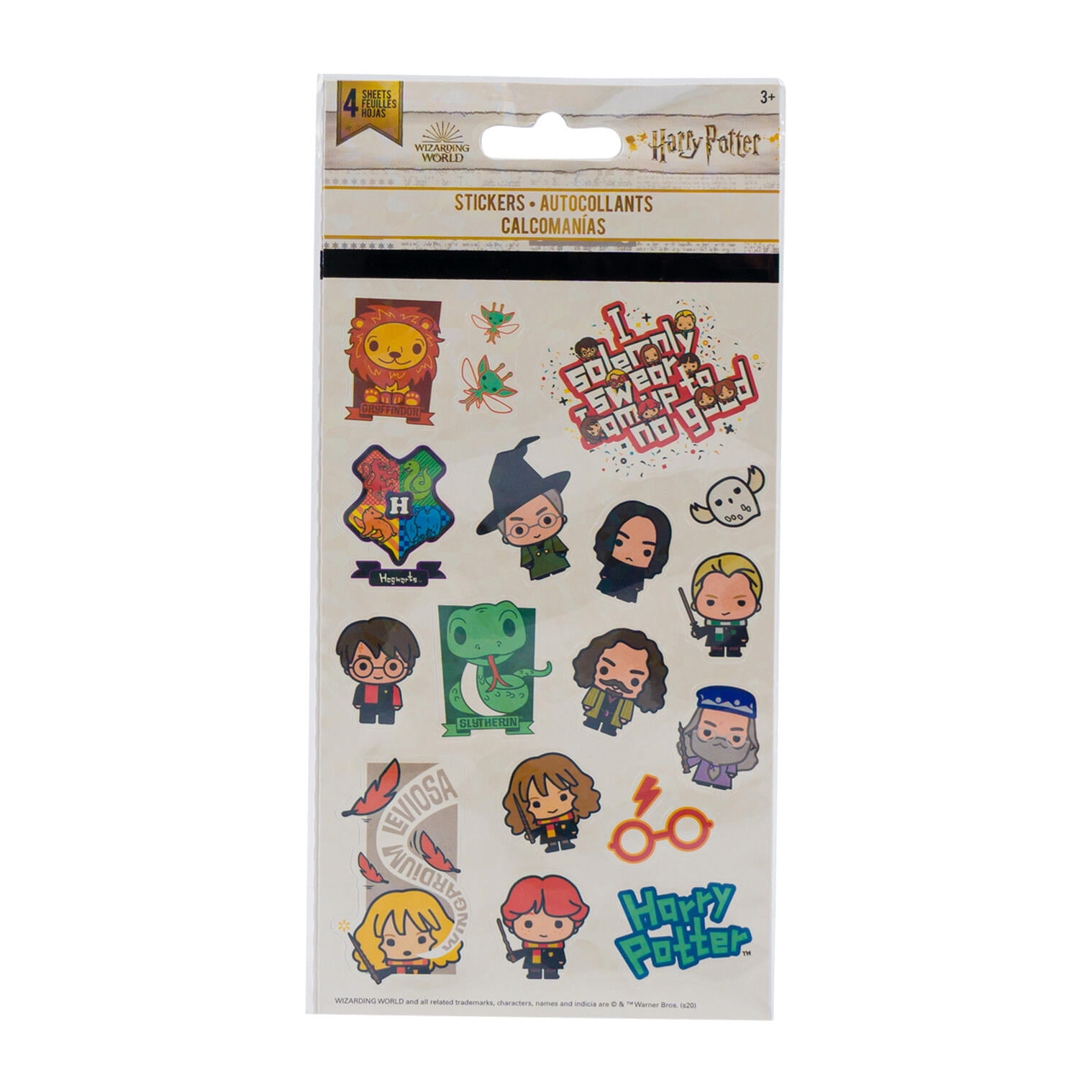 12 PACK 4 Sheet Harry Potter Stickers - Walmart.com