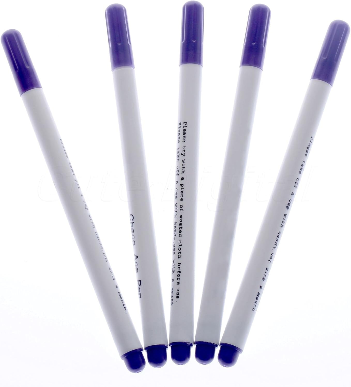 12 PACK Disappearing Ink Marking Pen, Air Water Erasable Pen/ Fabric ...