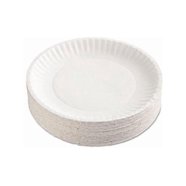 AJM Green Label Paper Plates, 9", White, Box Of 1,200 Plates - Walmart.com
