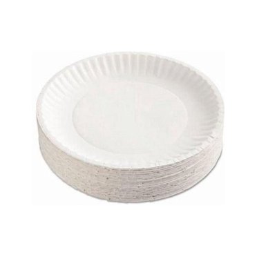 AJM Green Label Paper Plates, 9", White, Box Of 1,200 Plates - Walmart.com