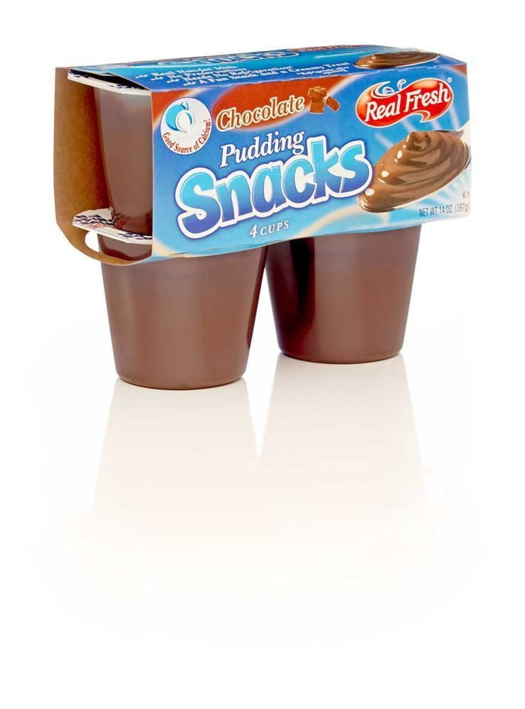 12 PACKS : Advance Food Products Real Fresh Chocolate Pudding, 3.5 ...