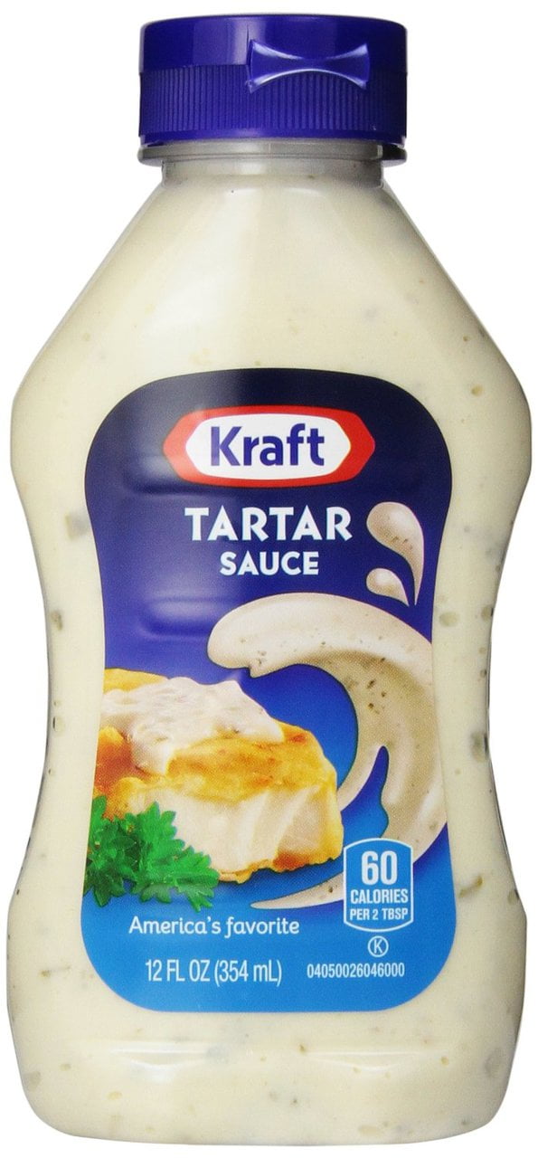 Kraft Tartar Sauce, 12-Ounce Squeeze Bottles, Pack of 12 - Walmart.com
