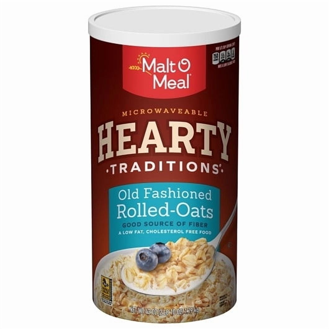 Malt O Meal Old Fashioned Oats, 42 Ounce, 12 Per Case - Walmart ...