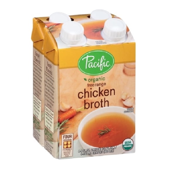 12 PACKS : Pacific Foods Organic Free-range Chicken Broth, 32 Oz ...