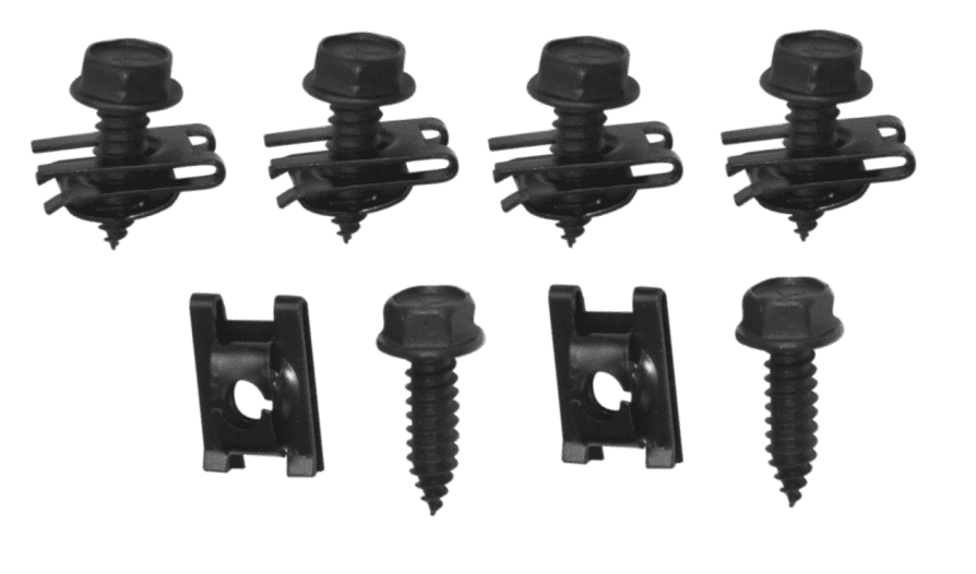 12 PC Fan Shroud Hardware Kit 1969-1973 GTO Lemans 1969-1979 Firebird ...