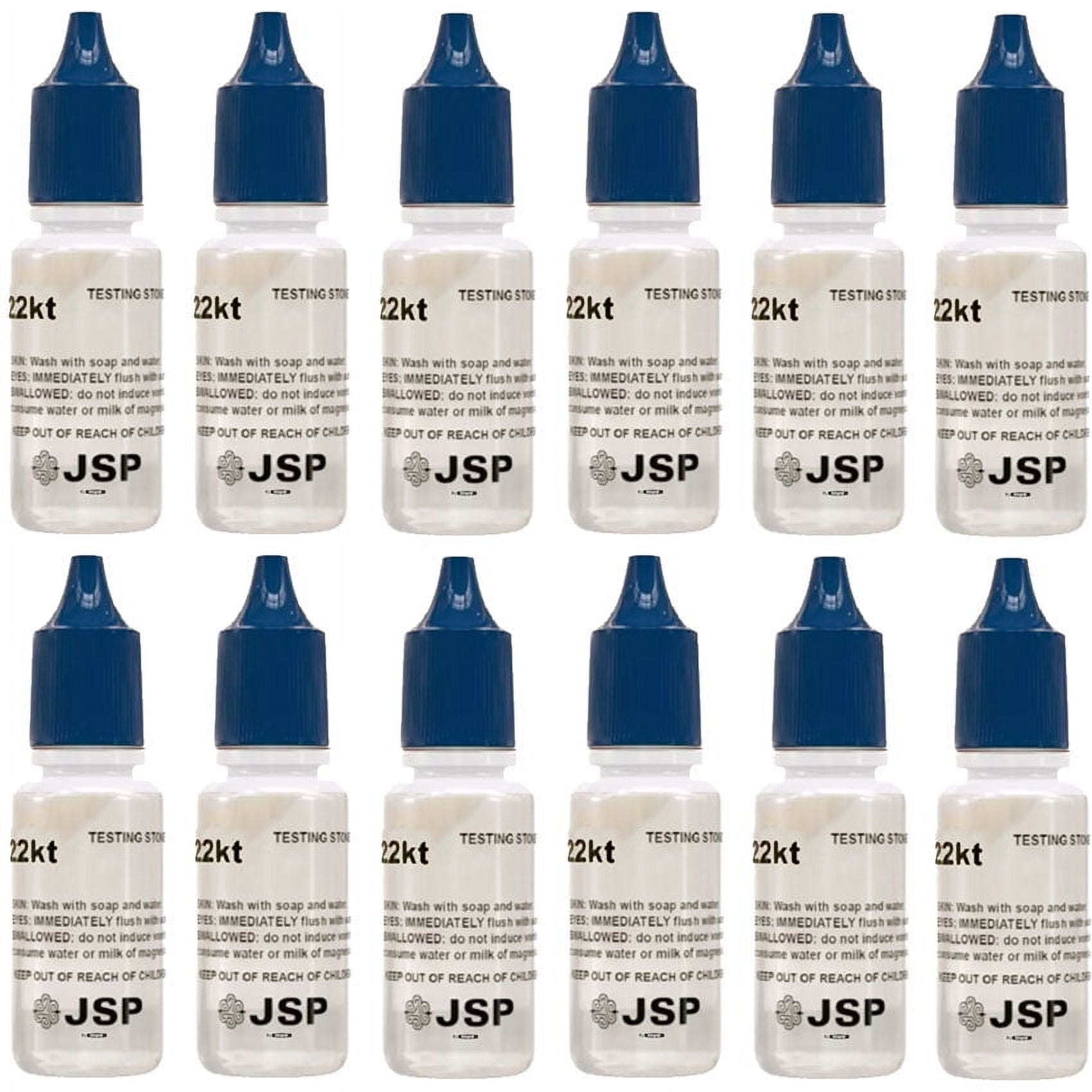 12 PC Fresh 22k Gold Acid Testing Solution 12 Grams Jewelry Test Metal ...