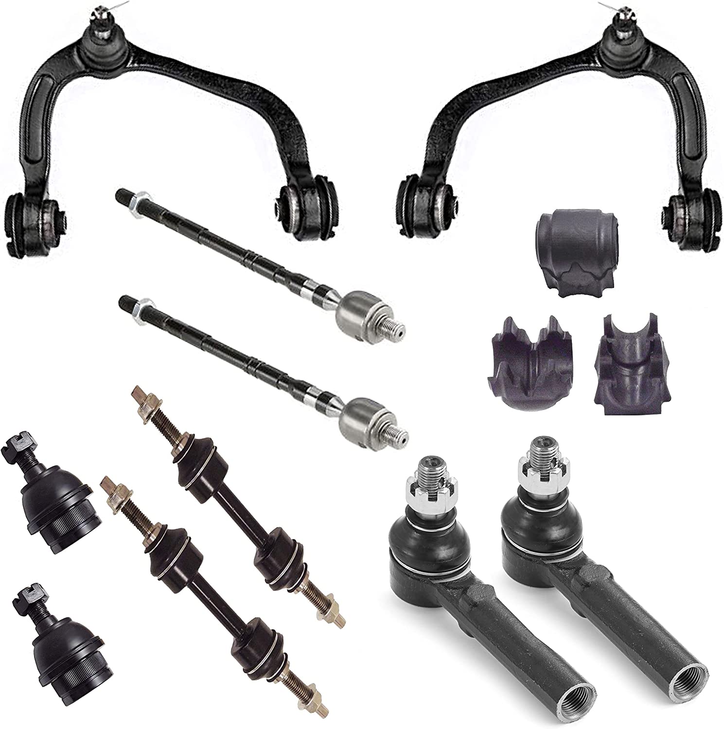 12 PC Front Suspension Kit FITS F-150 4WD 2009-2014, K80306 K80308 ...