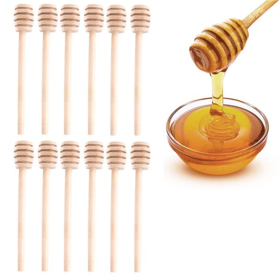 Wooden Honey Dipper
