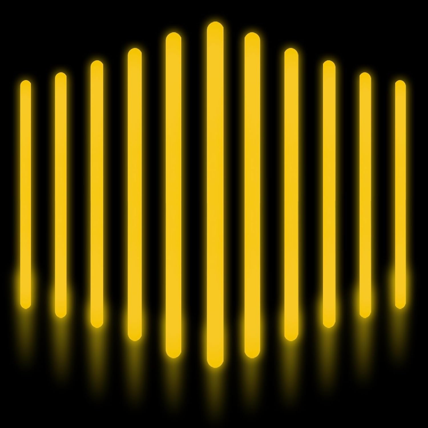 12 PCS 14 Inch Industry Grade Glow Sticks Bulk Emergency Jumbo Light ...