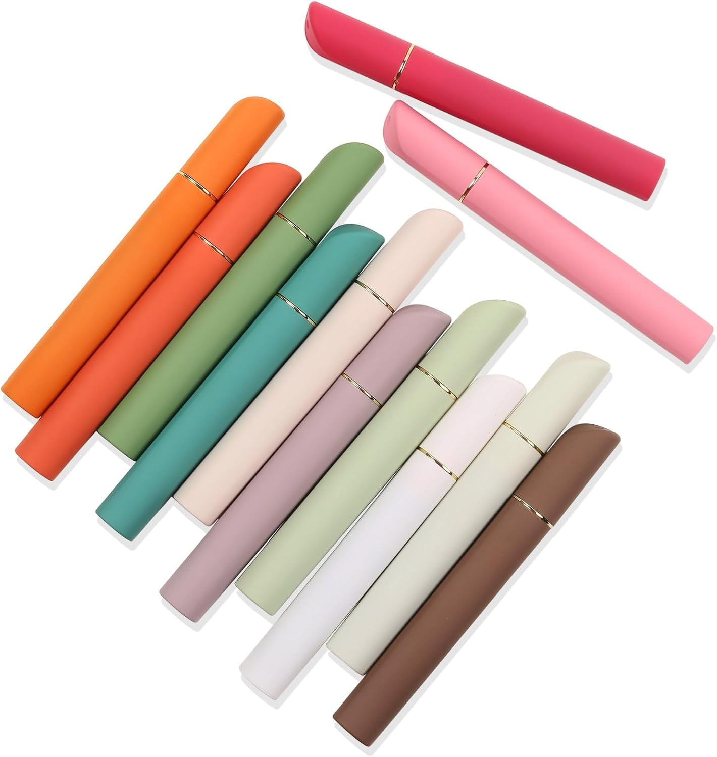 12 PCS Aesthetic Highlighters Set, 12 Pastel Color Cute Multicolor Pen ...