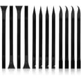 12 PCS Carbon Fiber Plastic Scraper Tool Car Detailing Crevice Cleaning ...