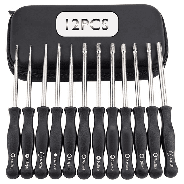12 PCS Carburetor Adjustment Tool Kit for Common 2 Cycle Small Engine ...