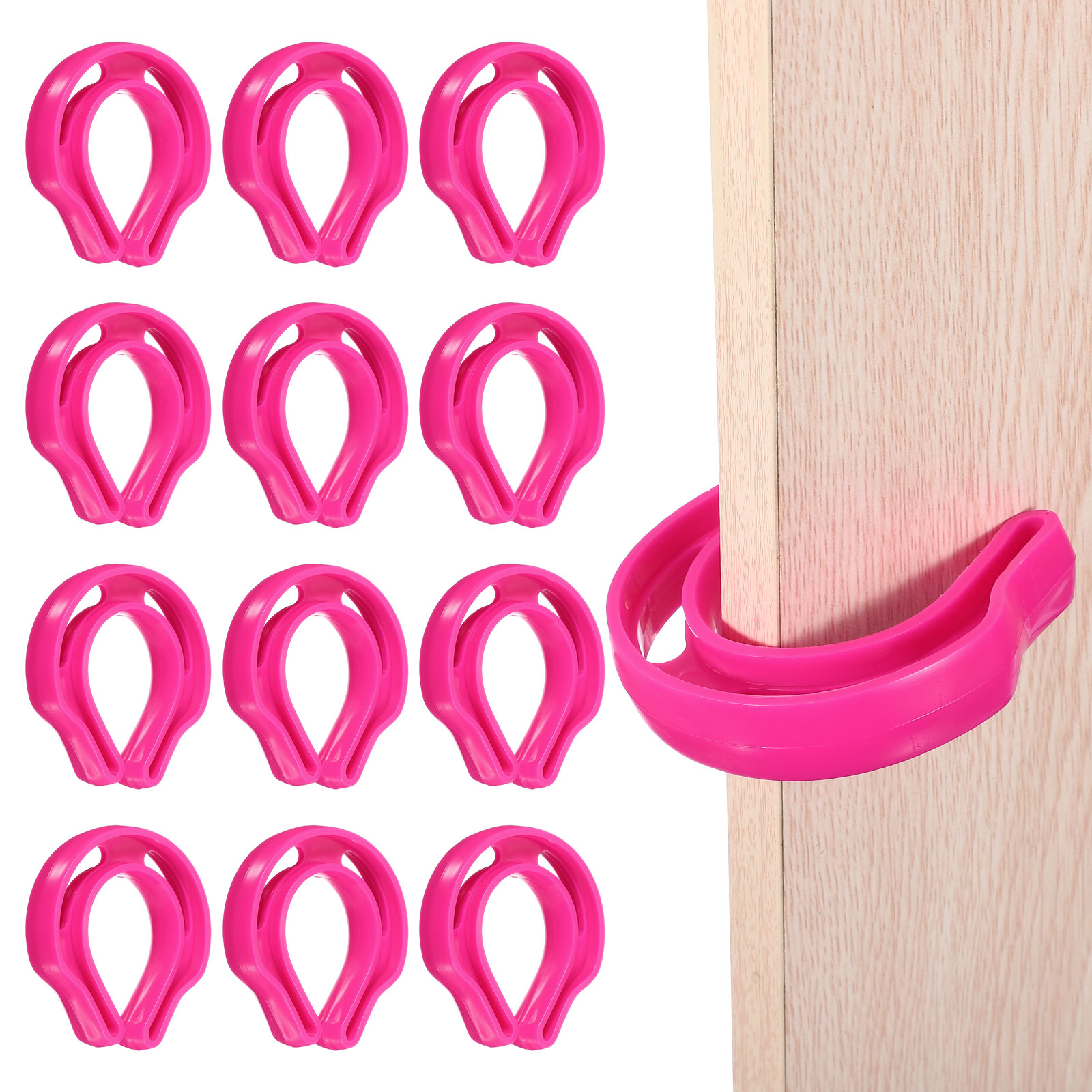 12 PCS Door Pinch Guard, Door Slam Stopper Finger Pinch Guard Slam ...