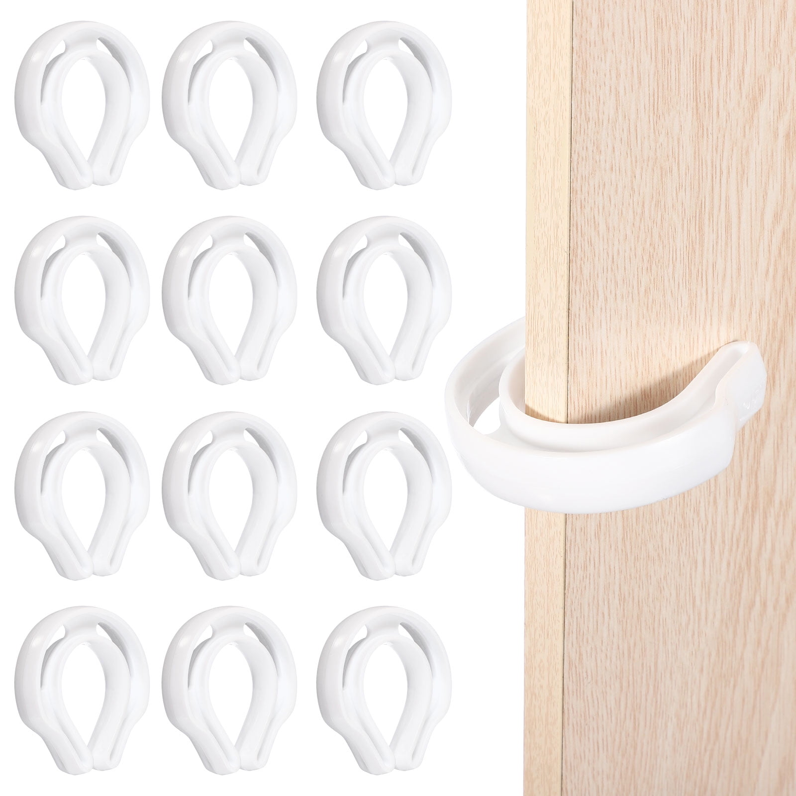 12 PCS Door Pinch Guard, Door Slam Stopper Finger Pinch Guard Slam ...