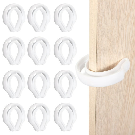 12 PCS Door Pinch Guard, Door Slam Stopper Finger Pinch Guard Slam ...