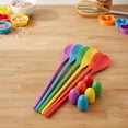12 PCS Egg Spoon Race Game Sets, Wooden Balance Relay Games for ...