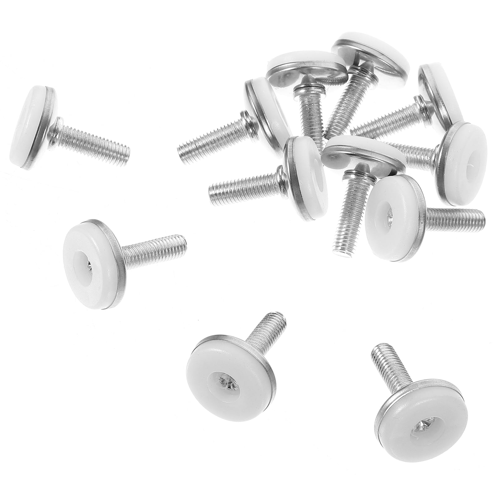Supvox 12 PCS M8 Screws Adjustable Furniture Leveler Nuts Iron and ...